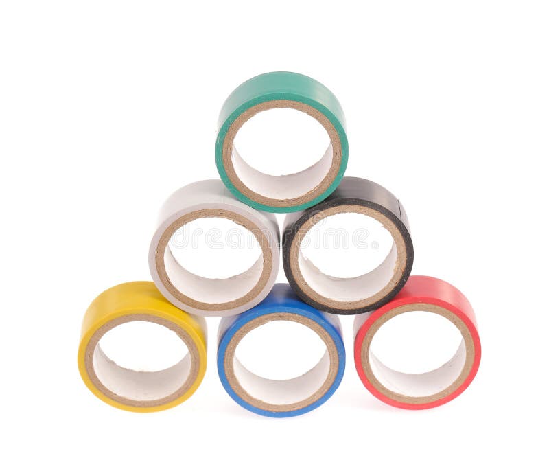 Electrical tape stock photo. Image of studio, isolation - 44589076