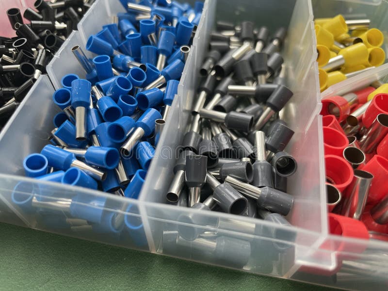 Electrical Terminals for Junction Box Installation Stock Photo - Image ...