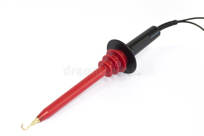 High Voltage Probe Equipment. Stock Photo - Image of electrician, multi ...