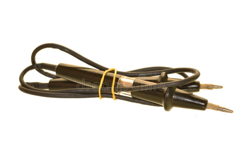 Electrical Tester Isolated on White Background Stock Image - Image of ...