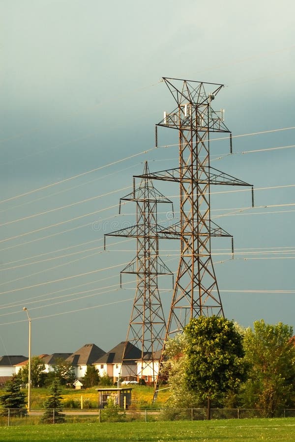 Electrical Tower stock photo. Image of global, generation - 11114048