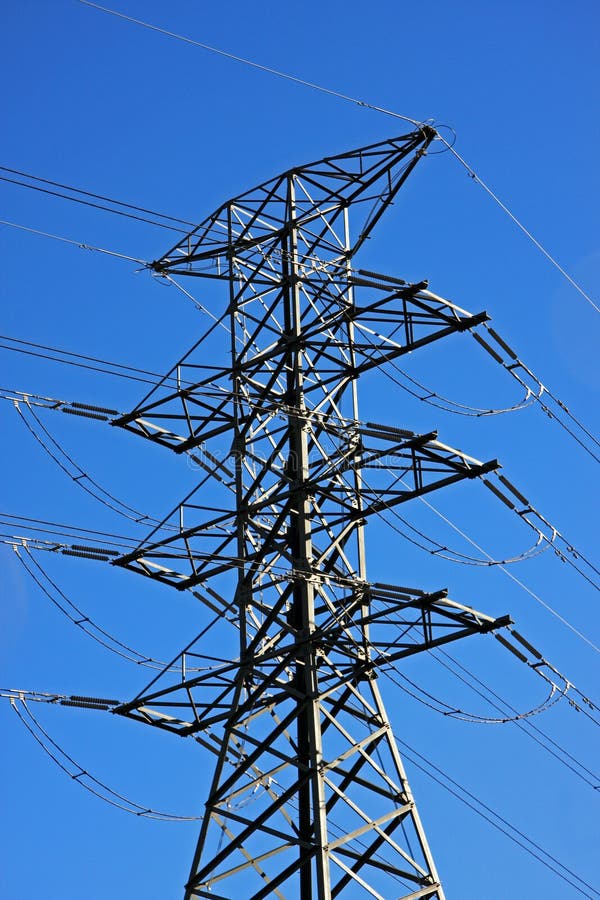 Electrical Tower stock image. Image of tall, wire, tower - 8366807