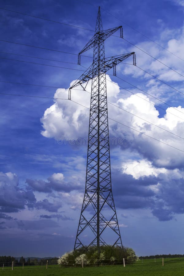 Electrical tower stock image. Image of current, electricity - 30684945