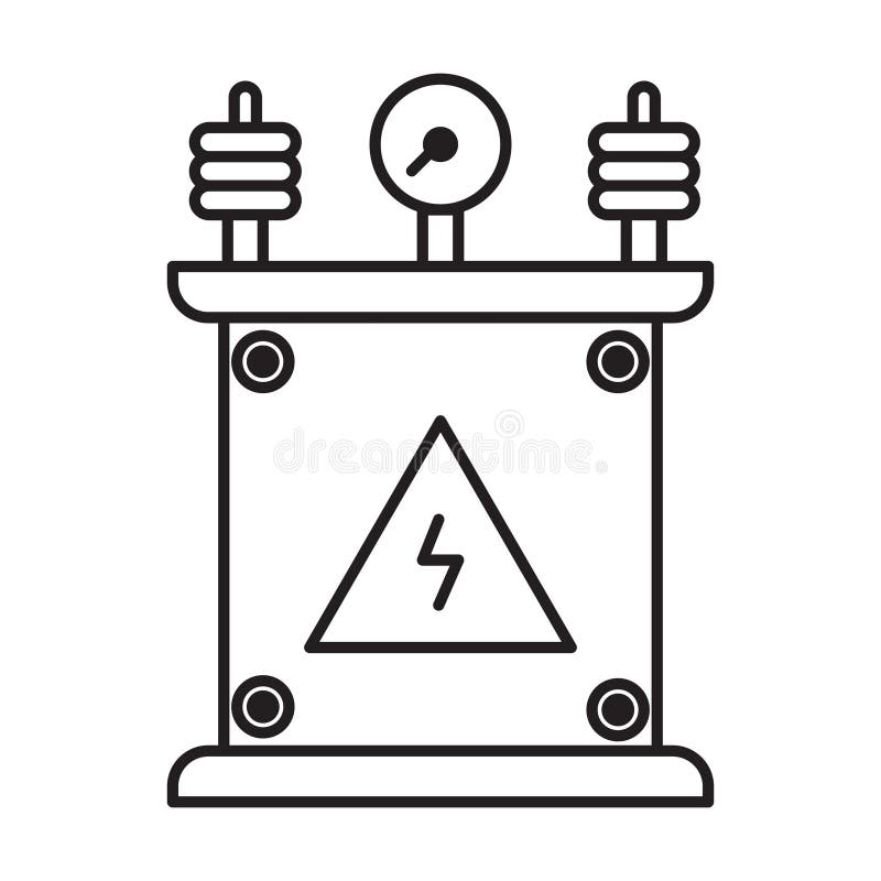 Electrical Transformer Icon Stock Illustrations – 3,781 Electrical ...