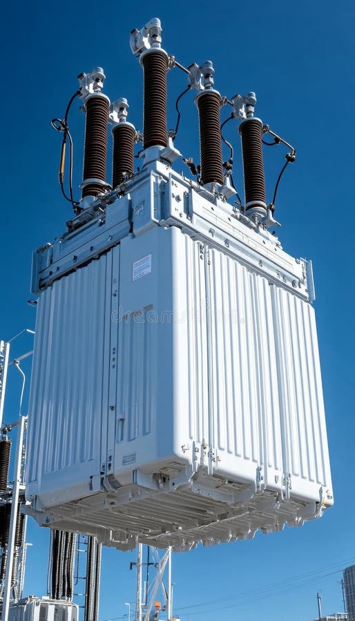 Electrical Transformer, Power Distribution, Industrial Infrastructure ...