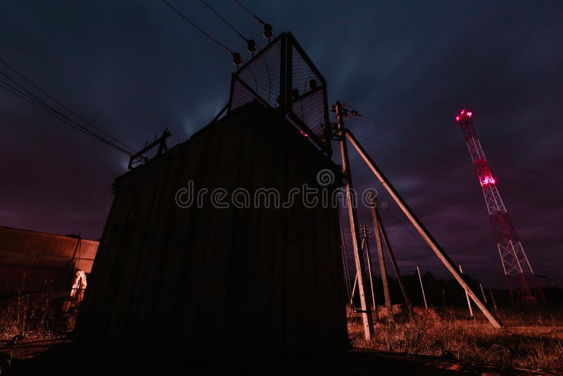 819 Old Electrical Transformer Station Stock Photos - Free & Royalty ...