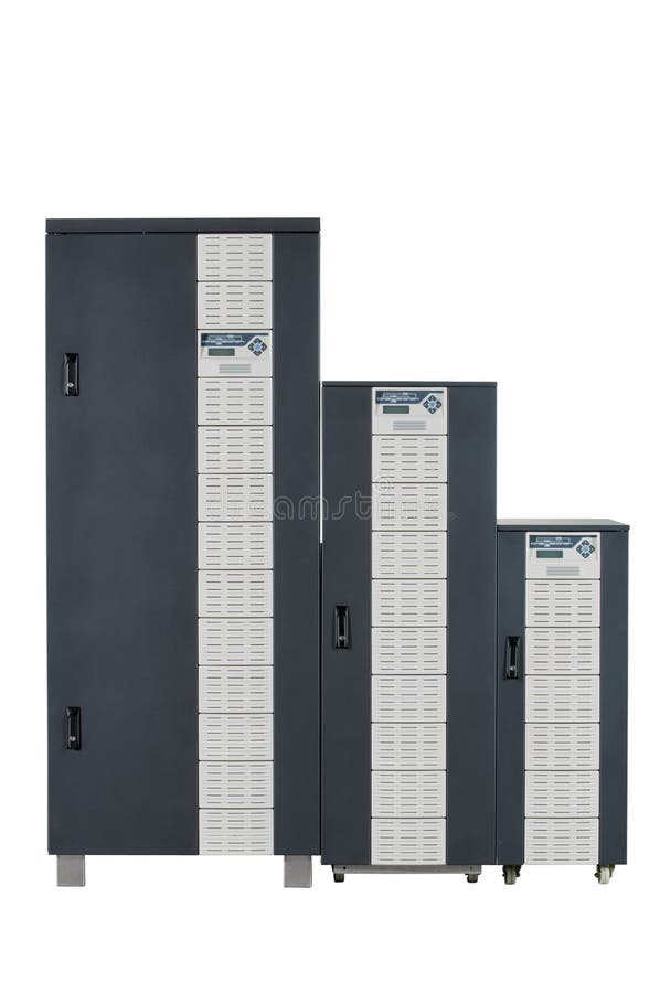 Electrical Ups and Control Panel Stock Image - Image of installation ...
