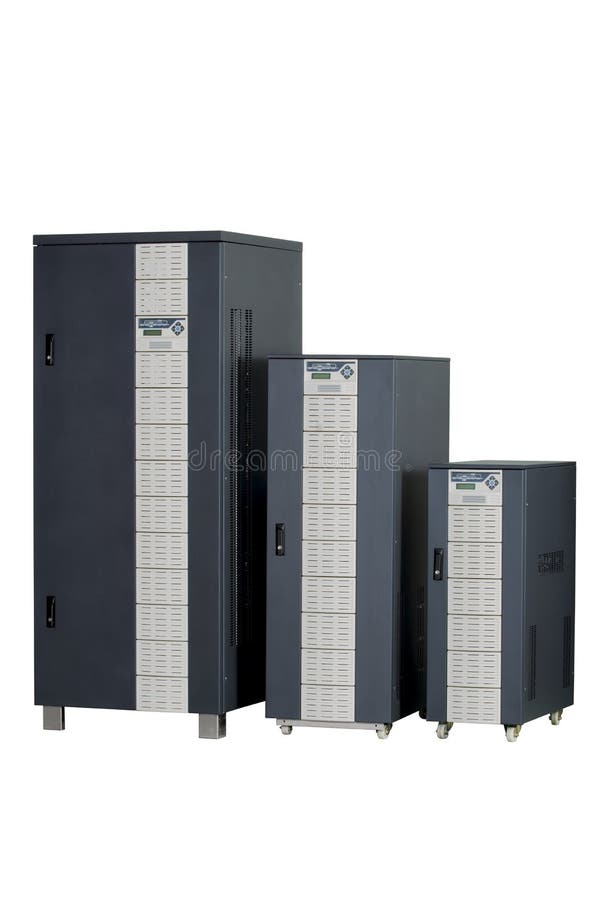 Electrical Ups and Control Panel Stock Image - Image of installation ...
