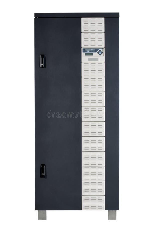 Electrical Ups and Control Panel Stock Image - Image of installation ...