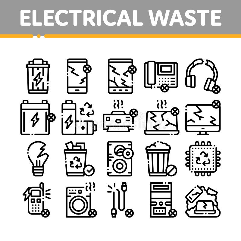 Broken Pictograms Stock Illustrations – 692 Broken Pictograms Stock ...