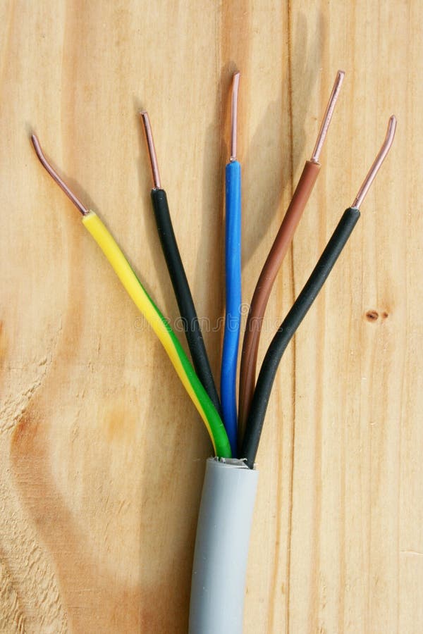 Electrical Wire stock image. Image of cable, install - 80399993