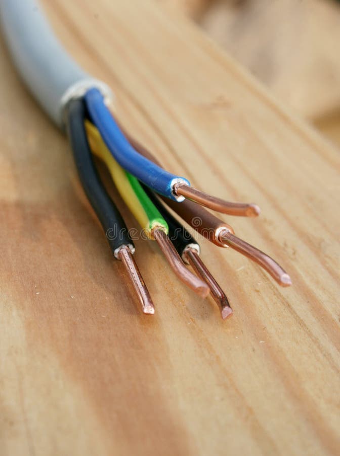 Electrical Wire stock photo. Image of contractor, circuit - 80400114