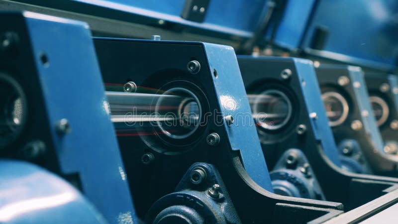 Modern Electrical Wire Manufacturing Machine. Cable Production ...