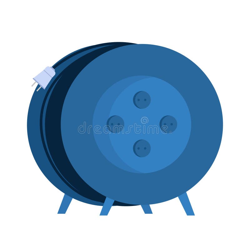 Electrical wire spool stock vector. Illustration of electrical - 313247265