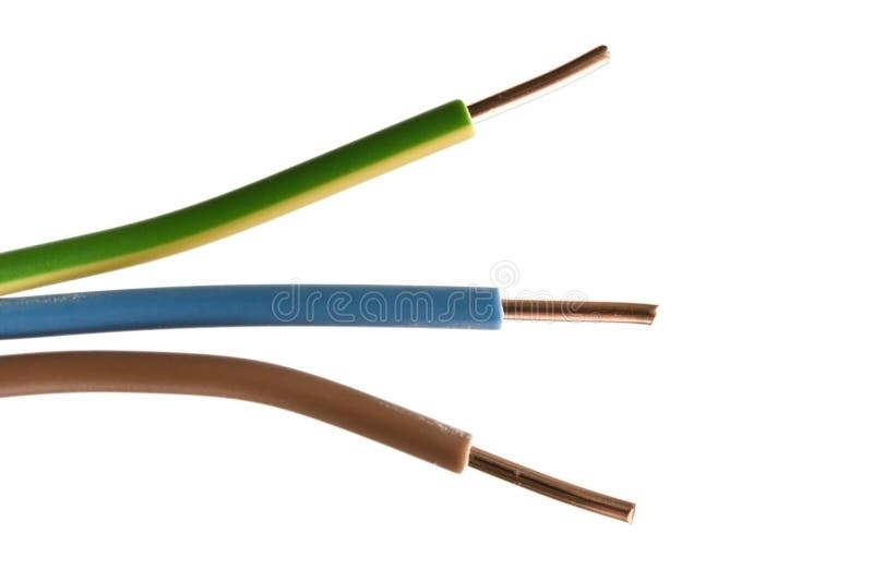 Electrical wires stock image. Image of material, installation - 13441749