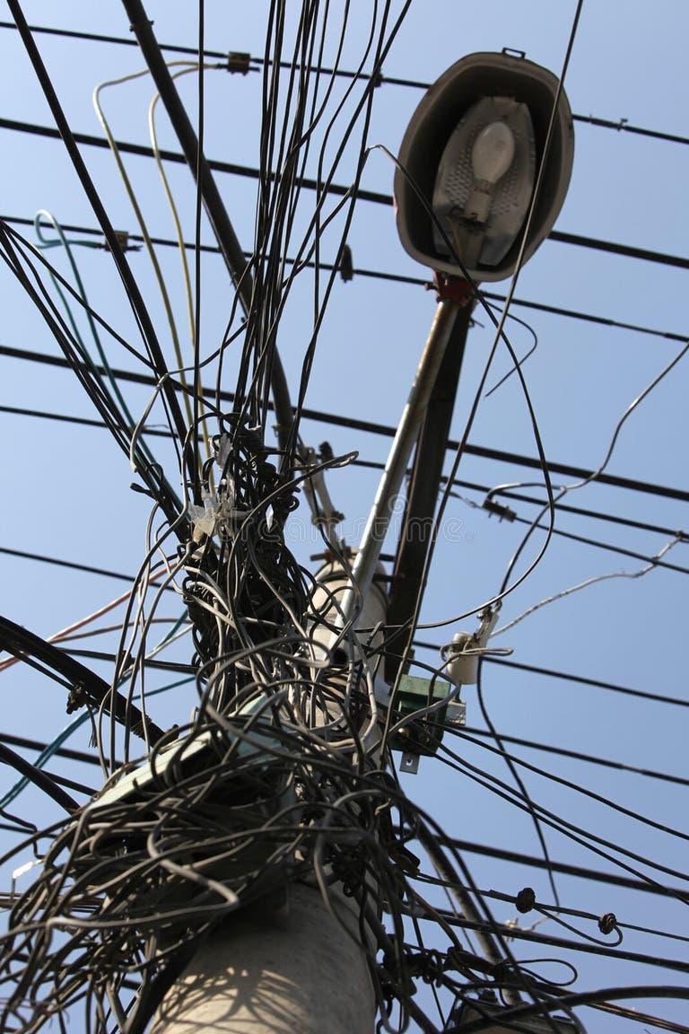 271 Crazy Electrical Wires Stock Photos - Free & Royalty-Free Stock ...