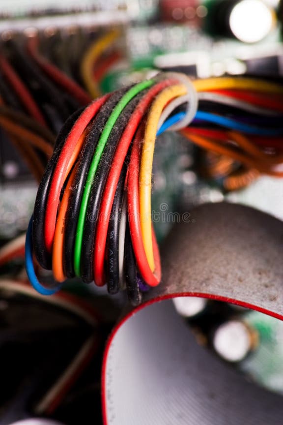 Electrical wires stock image. Image of electronic, electricity - 8508643