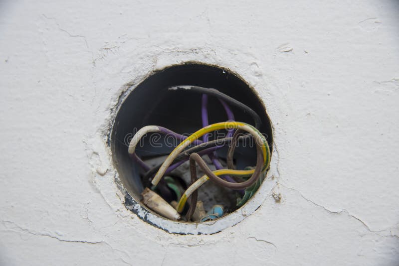 Electrical wires stock image. Image of assembly, repair - 101418621