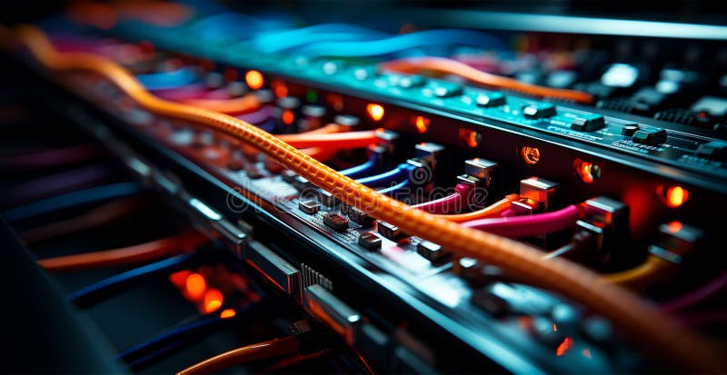 Electrical Wires, Engineering Communications, Network Connections - AI ...