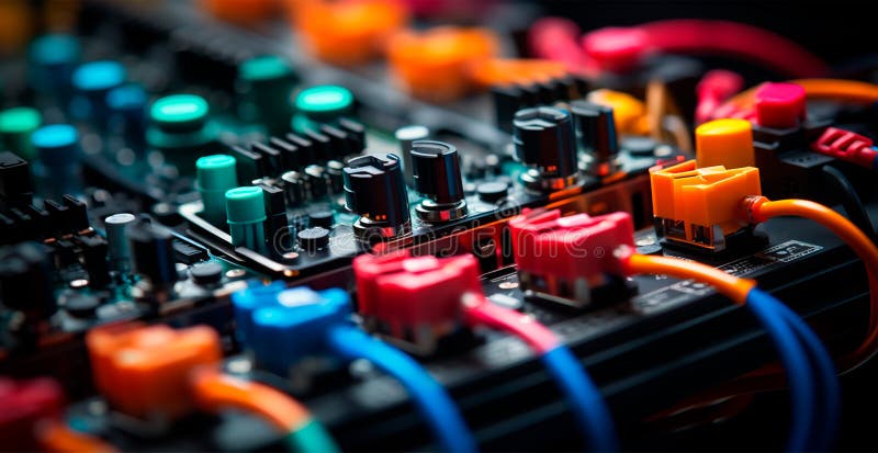 Electrical Wires, Engineering Communications, Network Connections - AI ...