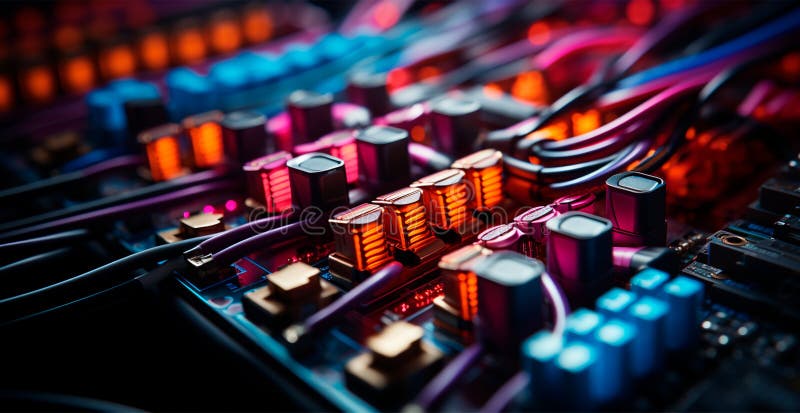 Electrical Wires, Engineering Communications, Network Connections - AI ...