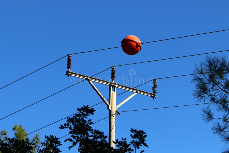 Power line wire stock photo. Image of clouds, wires - 132015818