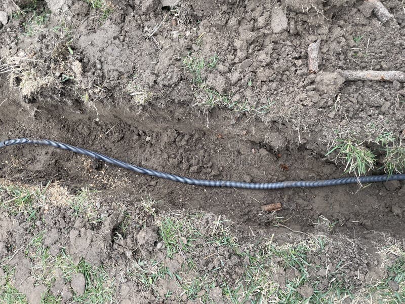 Electrical Wiring Assembly for Cable Installation Stock Image - Image ...