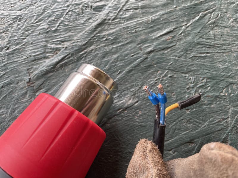 Electrical Wiring Assembly for Cable Installation Stock Photo - Image ...