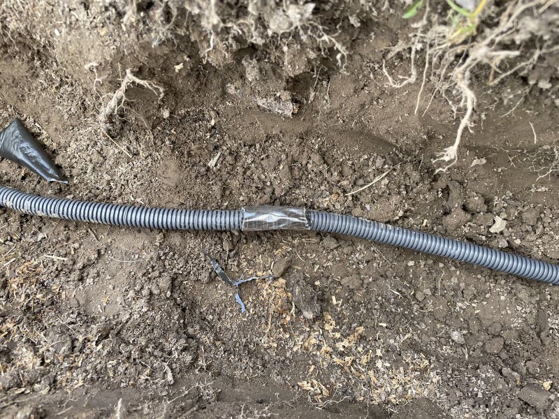 Electrical Wiring Assembly for Cable Installation Stock Image - Image ...