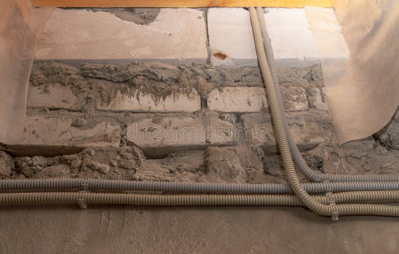 Electrical Wiring In Walls Electrical Wiring On The Wall At