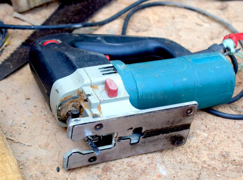 Electrical Wood Cutter, Wood Milling Stock Image - Image of planing ...