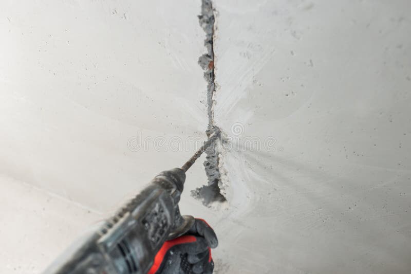 Electrical Work in Finishing Stock Image - Image of outlet, energy ...