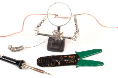 Electrical Work in Progress Stock Photo - Image of stand, wires: 12672