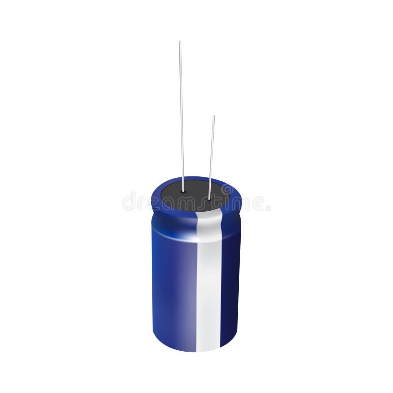 Chip Capacitor Icon. Isometric of Chip Capacitor Vector Icon for Web ...