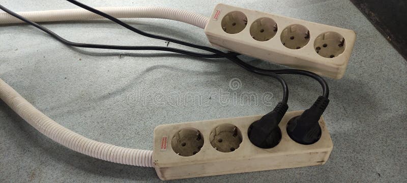 The Electrican Switch Plug and on Off Gadget Stock Photo - Image of ...