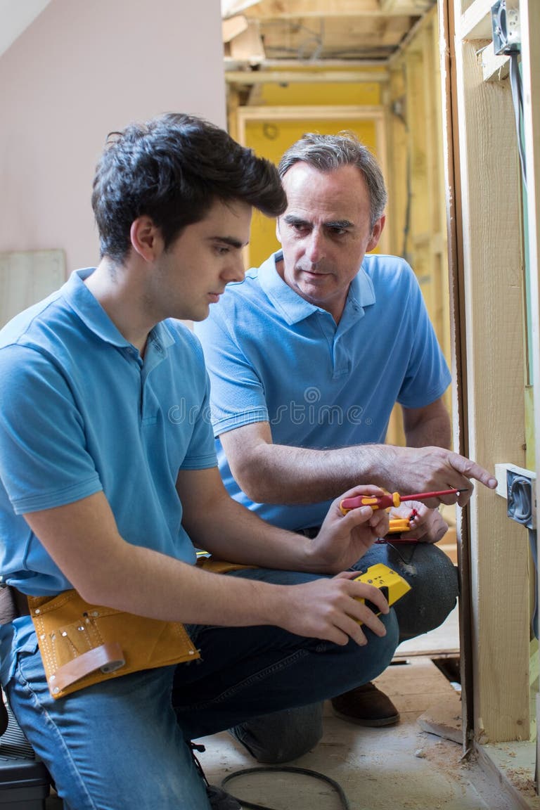 Electrician Testing Socket Meter Stock Photos - Free & Royalty-Free ...