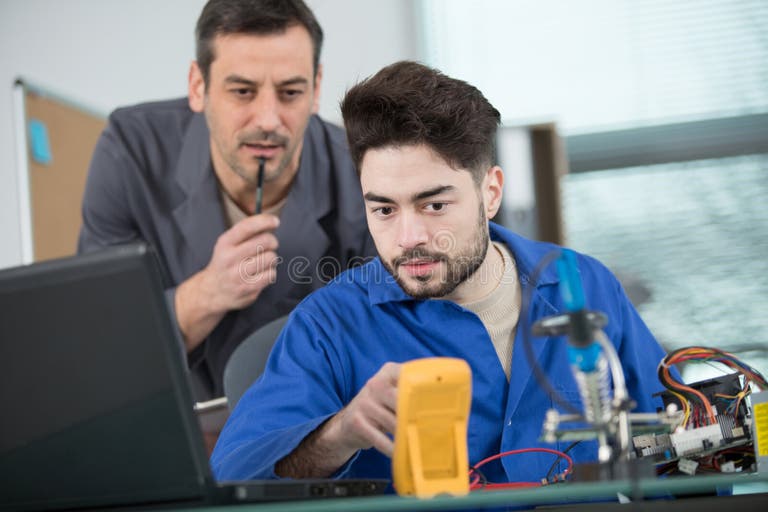 Electrician Testing Socket Meter Stock Photos - Free & Royalty-Free ...