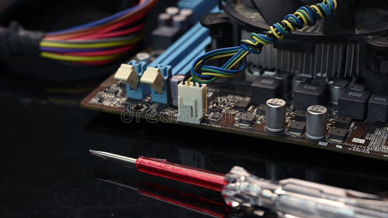 Electrician Control Panel Box Home Wiring Sorting Cable Install New ...