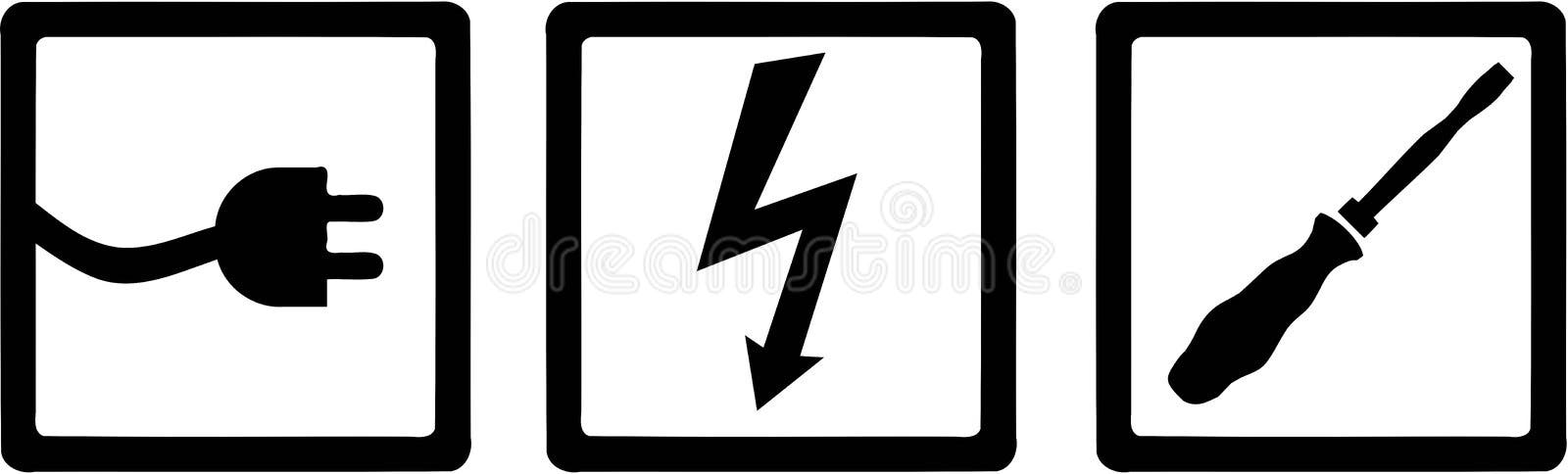 Electrician Electrical Hand Stock Vector - Illustration of electric ...