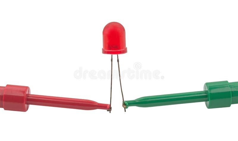 Electrician`s Probes Testing LED Stock Photo - Image of equipment ...