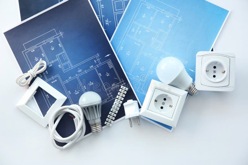 Electrical scheme stock photo. Image of layout, design - 1164696