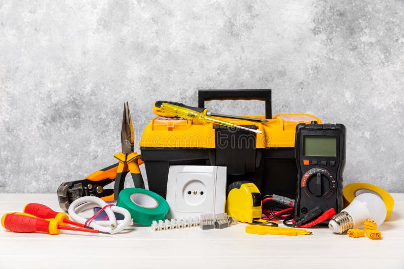 Automatic Insulation Stripper Isolated on White Background. Stock Image ...