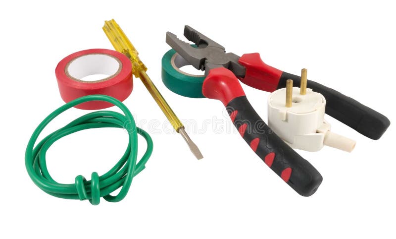 The Electrician tools stock photo. Image of engineering - 71777032