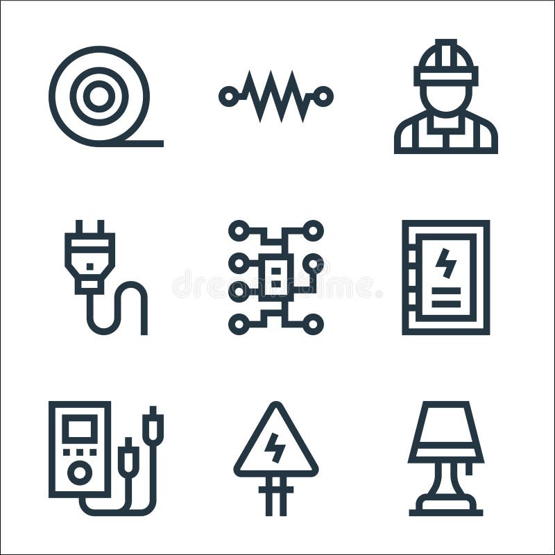 Power Distribution Board Icon Stock Illustrations – 488 Power ...