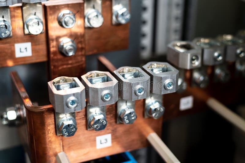 Electrician at Work, Electric Components, Electrical Voltage Stock ...