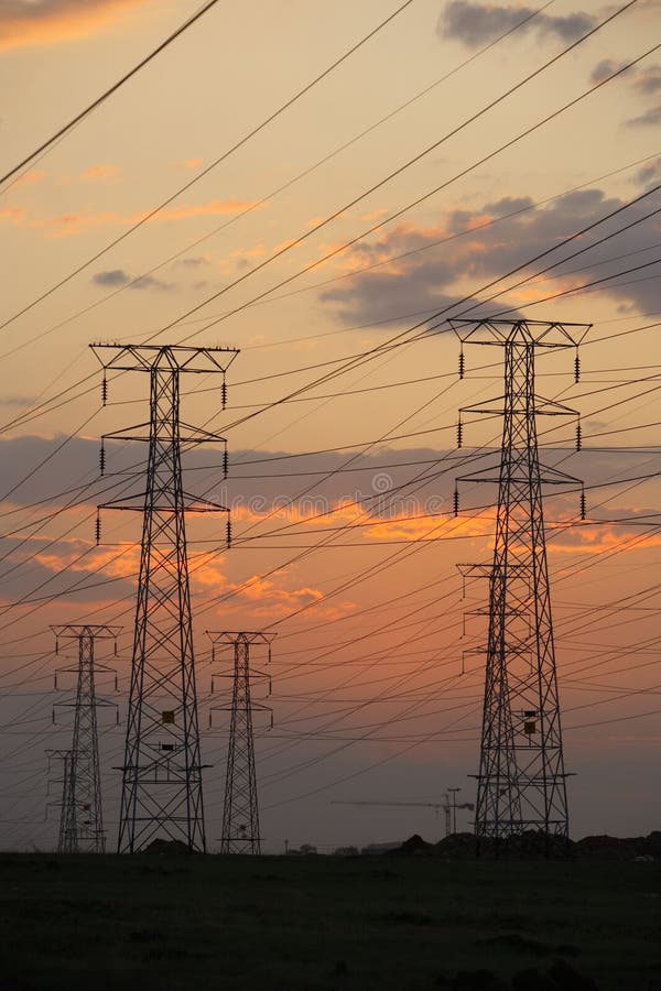 Electricity stock image. Image of powerline, engineering - 1274175