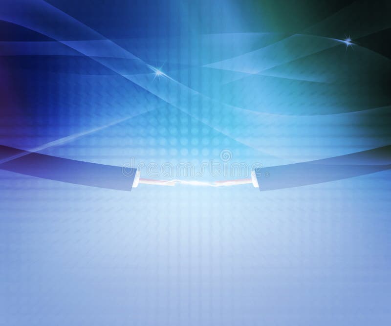 Electricity Abstract Background Stock Illustration - Illustration of ...