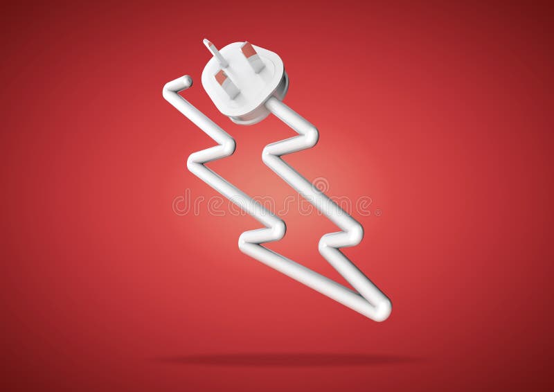 Electricity Cable And Plug Makes Electrical Logo Icon Stock ...