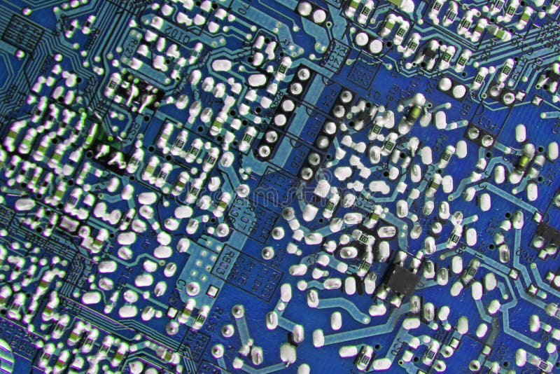 Electricity Circuit Texture Stock Photo - Image of design, component ...