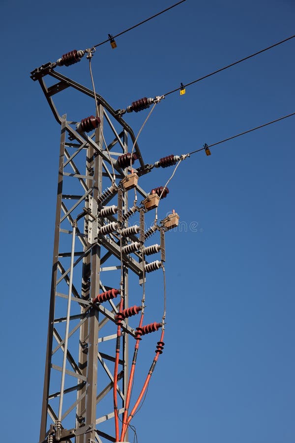 Electric distribution stock photo. Image of blue, energy - 27220838